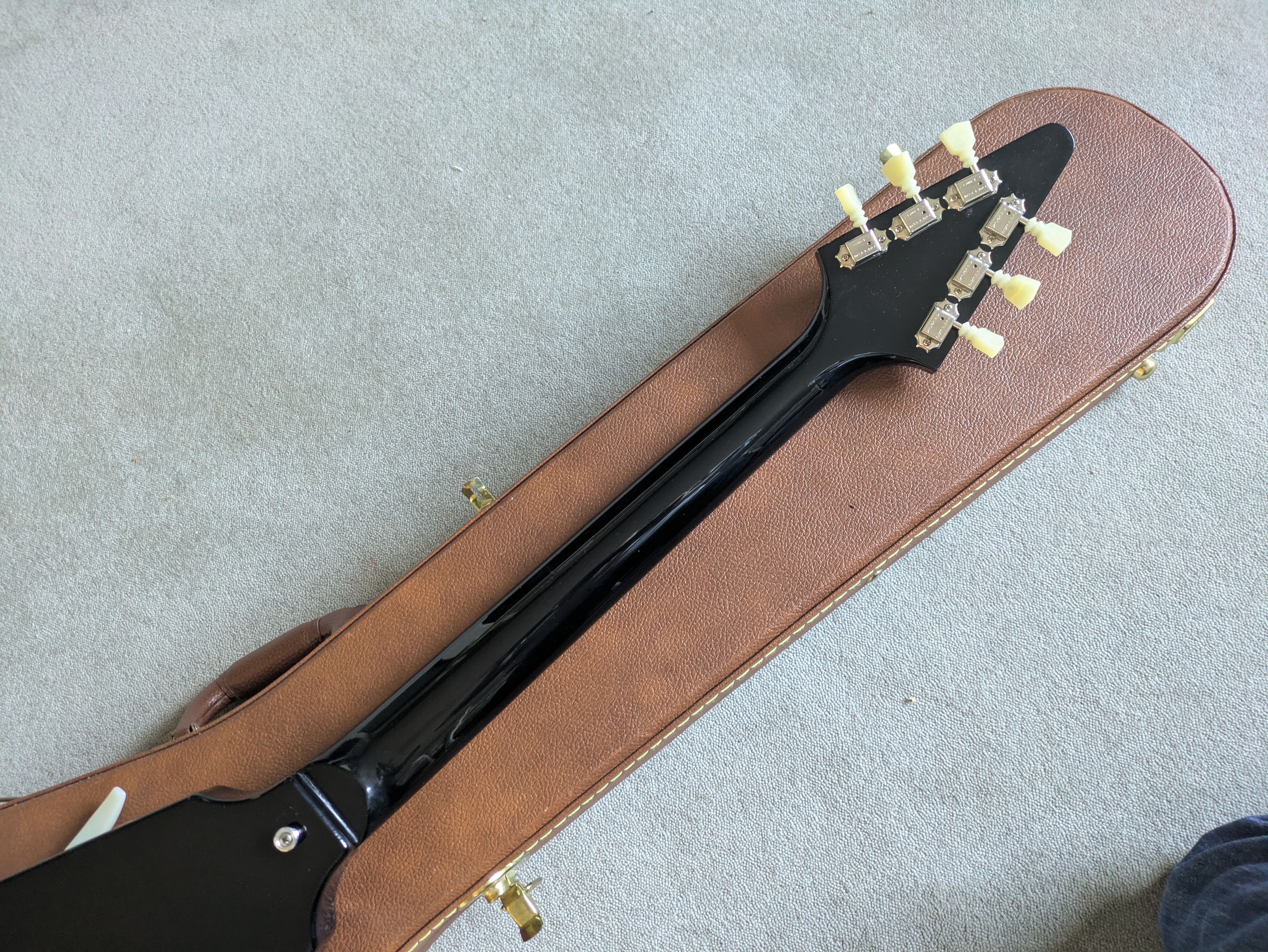 SOLD: Flying V style guitar Black £650 - Guitars £ Discussions on ...